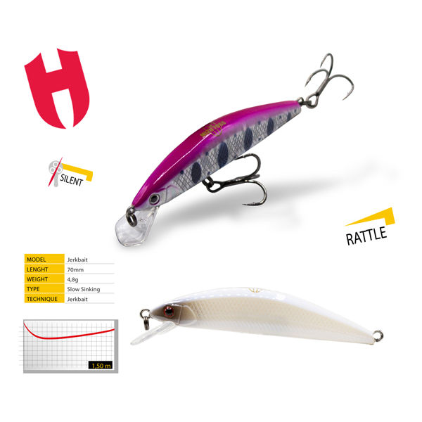 HERAKLES MIZU 70SS 4.8g - Luckytackle.eu