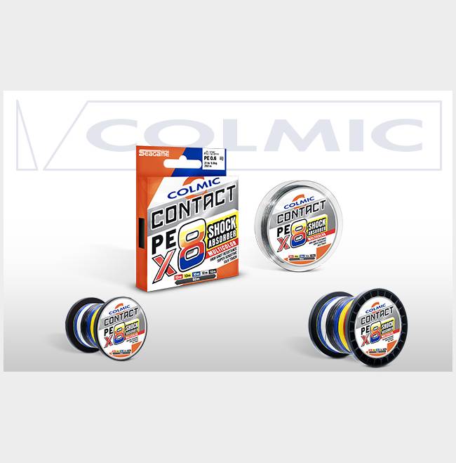 Pintas valas COLMIC CONTACT X8 MULTI 600m